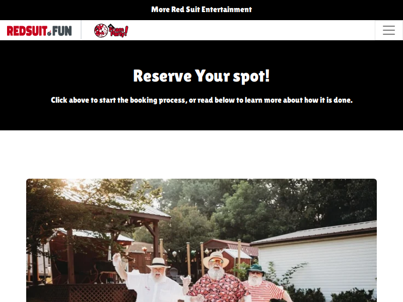 Red Suit Fun • RS Foam Party - Packages — RedSuit Fun